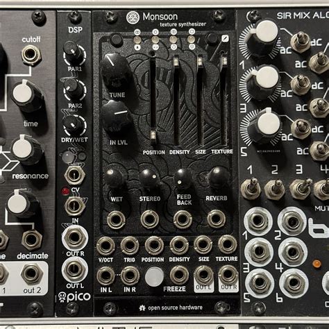 Monsoon HP Mutable Instruments Clouds Black Reverb