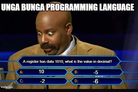 Unga Bunga Binary Conversion ·