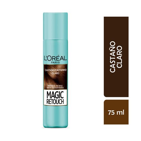 Coloración Magic Retouch Castaño Claro Spray 75 Ml Lider