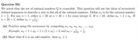 Solved We Noted That The Set Of Rational Numbers Q Is Chegg