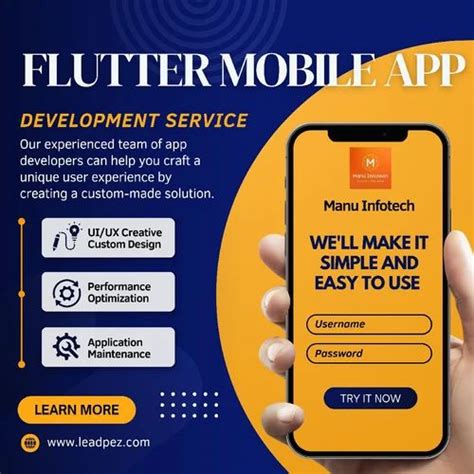 Flutter Mobile Application Development At Rs 50000project In Gautam