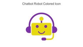 Chatbot Robot Colored Icon In Powerpoint Pptx Png And Editable Eps Format PPT Slide