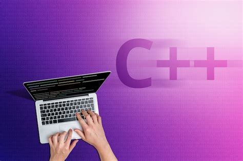 Premium Photo Concept Of The Popular Programming Language C Plus Plus