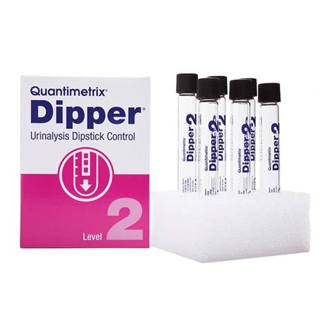 Dipper Urinalysis Dipstick Level 2 Control 6x15ml 6bx Medex Supply