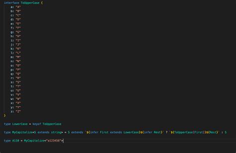 After Using `infer Extends` In Typescript 47 Everything Is Recognized As String · Issue