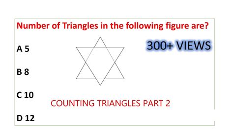 Counting Triangles Part 2 Youtube
