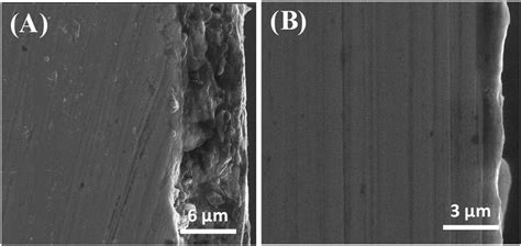 Cross Sectional Sem Micrographs For Api X120 Steel Surface After Download Scientific Diagram