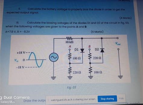 Solved 01 The Following Diagram Fig 1 Shows The Input