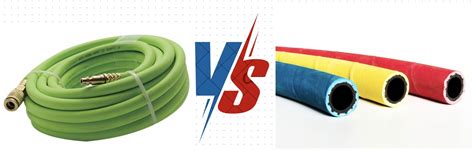 Hybrid Air Hose Vs Rubber Flexible Pvc Hose Water Hose Layflat Hoses