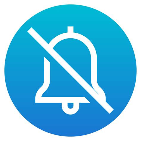 Disable Alarm Generic Circular Icon