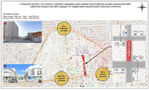 Дараах авто замыг хааж шинэчилнэ
