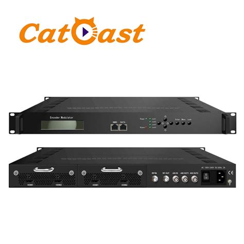 Channels HDMI To DVB T RF Broadcast Encoder Modulator HDMI To RF Modulator And HDMI Encode