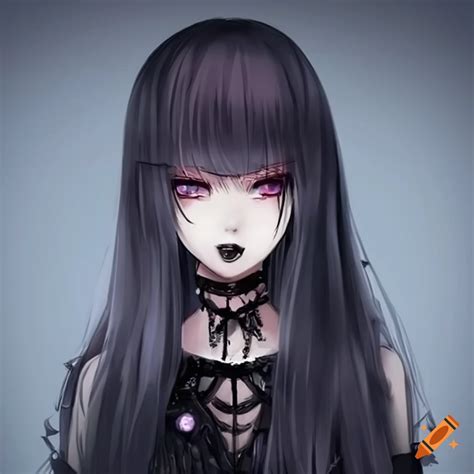 Anime Girl Gothic On Craiyon
