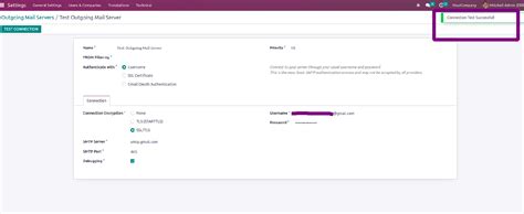 how to configure a mail server in odoo 16