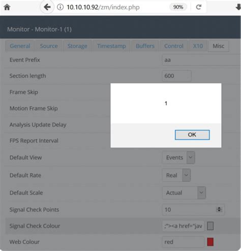 self stored cross site scripting xss monitor php · issue 2451