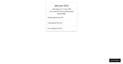 Limit Reducer Codesandbox