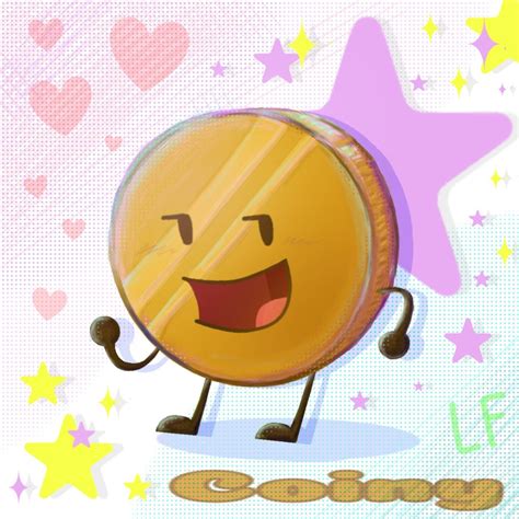 Coiny Bfdia Bfdia Bfb Words With Friends Fan Art I Love Him