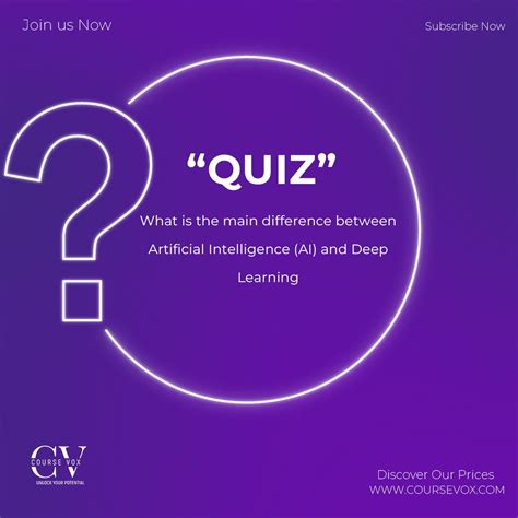 Coursevox 🎨 Design And Ai Mini Quiz 🧠 Whats The Difference Between Ai