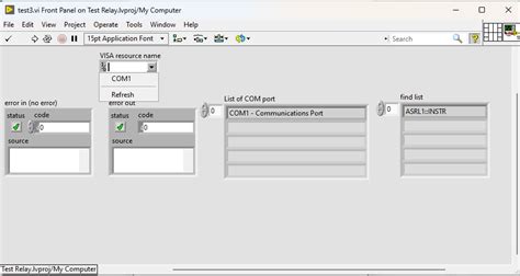 Solved Com Port Not Detected In Exe Ni Community