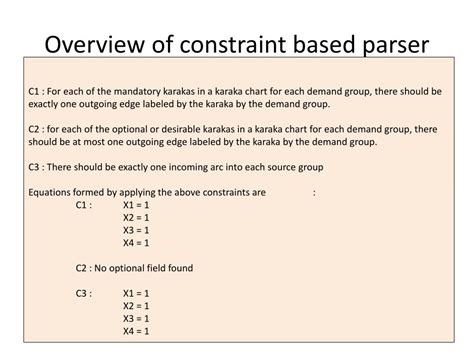 Ppt Constraint Based Dependency Telugu Parser Powerpoint Presentation
