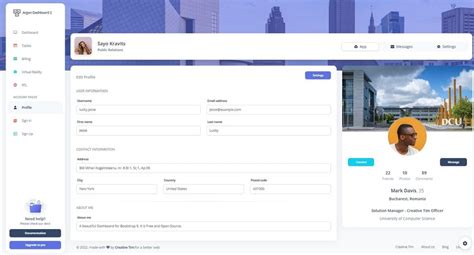 Argon Dashboard Free Bootstrap 5 Template Quick博客