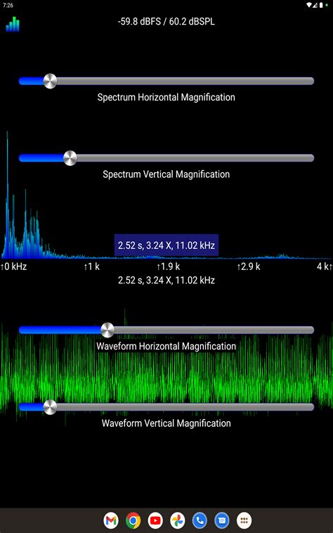 SoundView An Audio Spectrum Analyzer App On Amazon Appstore