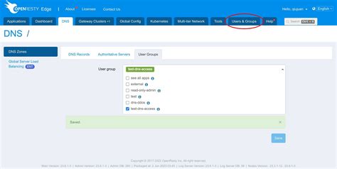 Control Access To Dns Applications In Openresty Edges Admin Console