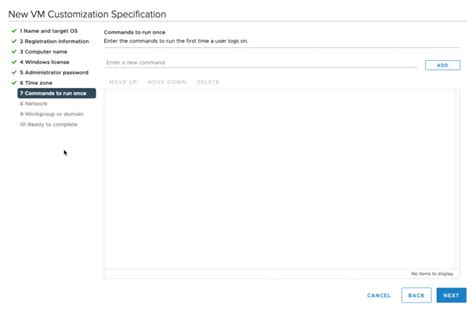 Automate VMware VMs With Customized Specifications Hybrid Data Center
