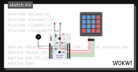 PART C Question Wokwi ESP STM Arduino Simulator
