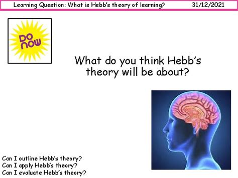 Learning Question What Is Hebbs Theory Of Learning