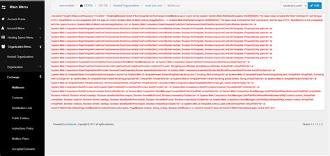 Getting Some Error With Creating Mailbox General Questions SolidCP Forum