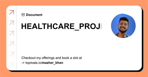 Healthcare Analytics Project With Mazher Khan Iit