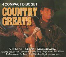 Various Artists Country Greats Castle Communications Uk Cd