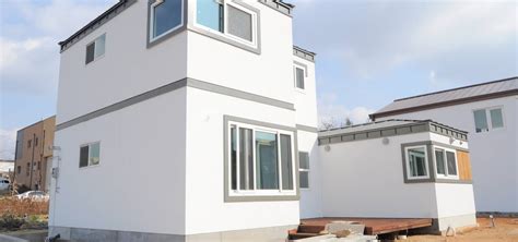 공장에서 제작한 모듈러주택 스마트하우스 호미파이 And Homify