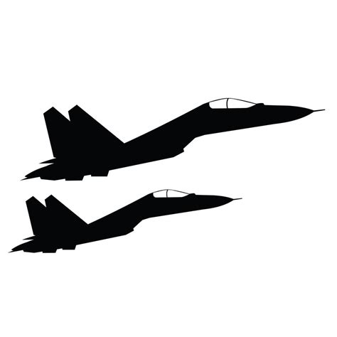 Fighter Jet Silhouette