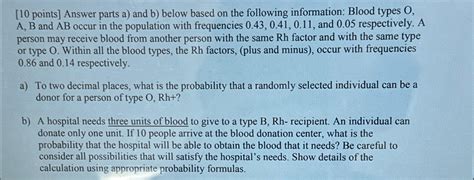 Solved 10 ﻿points ﻿answer Parts A ﻿and B ﻿below Based On