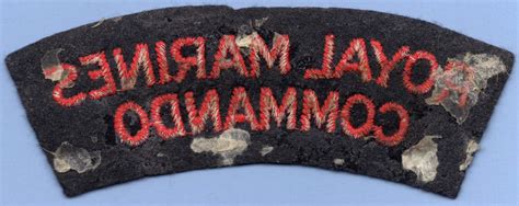 Help On Royal Marine Commando Cloth Patches