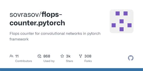 flops counter pytorch classification py at master · sovrasov flops