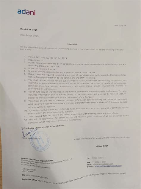 Aditya Singh On Linkedin Internship Adanigroup Technicalconsulting Careergrowth 10 Comments