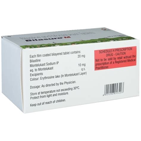 Bilasure M Tablet Uses Price Dosage Side Effects Substitute Buy