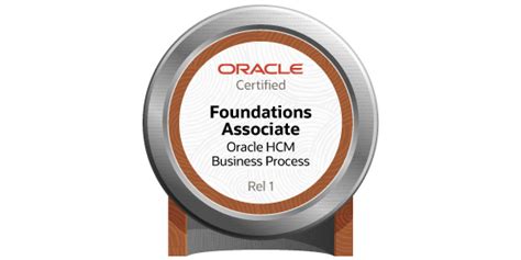 Oracle Hcm Business Process Certified Foundations Associate Rel 1