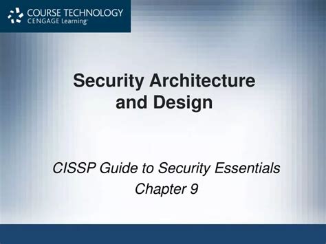 Ppt Security Architecture And Design Powerpoint Presentation Free