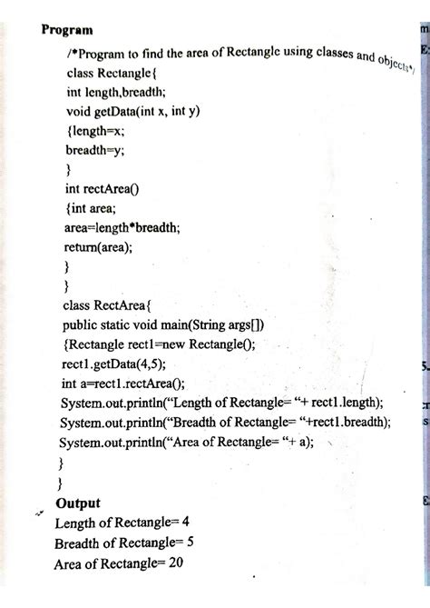 Java Programming Lab Area Calculation And Constructor Overloading Studocu