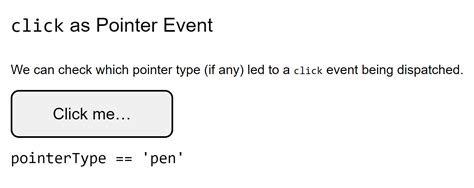 Pointer Events Working Group Update Tpac 2023 Patrick H Lauke