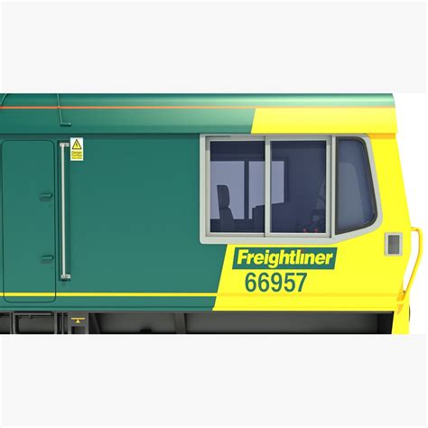 British Rail Class 66 3d Model Download Locomotive On