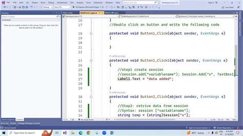 Asp Net Mvc5 Mvc Core Day 32 Create Session Addmissin Session Work