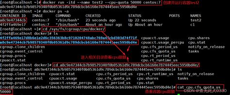 docker cgroups资源控制 关闭cgroup下docker swap csdn博客