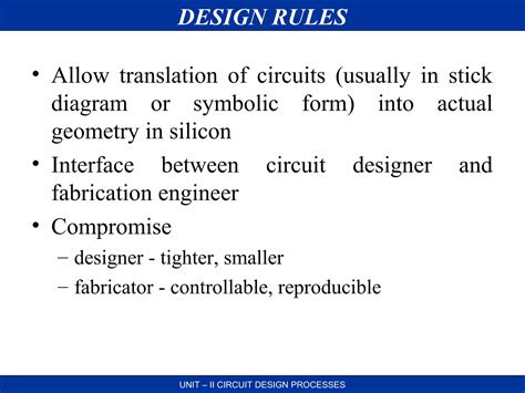 VLSI Circuit Design Process PPT