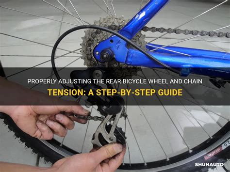 Properly Adjusting The Rear Bicycle Wheel And Chain Tension: A Step-By ...