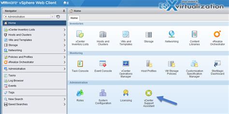 how to use vmware vcenter server support assistant 6 0 esx virtualization